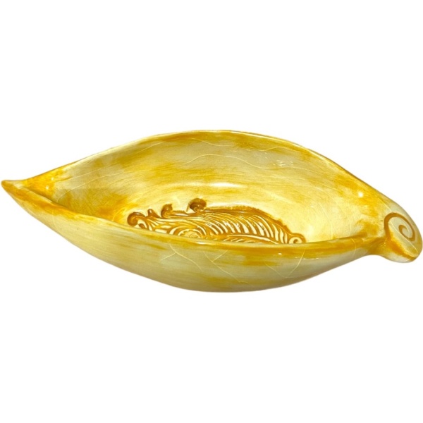 Yellow Feather Smudging Dish - Sons of Asgard