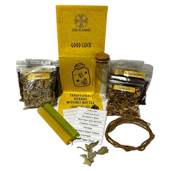 Good Luck - Witches Bottle Crafting Kit - Sons of Asgard