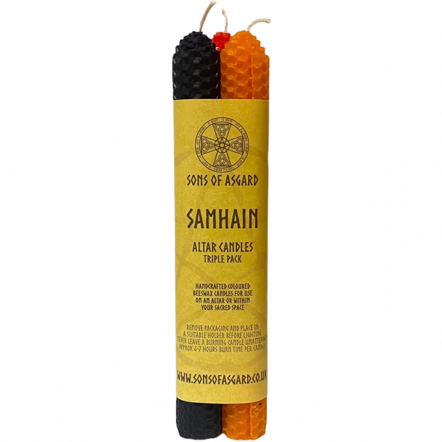 Samhain - Triple Altar Candle Pack - Sons of Asgard