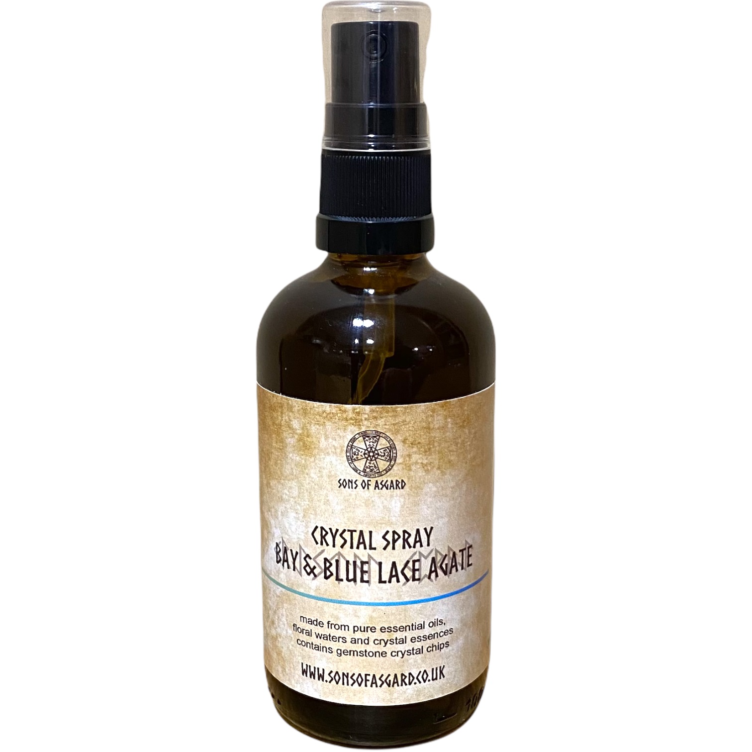 Bay & Blue Lace Agate - Crystal Spray - Sons of Asgard