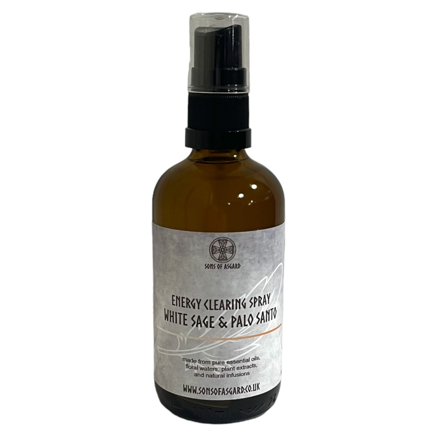 White Sage & Palo Santo - Energy Clearing Spray - Sons of Asgard