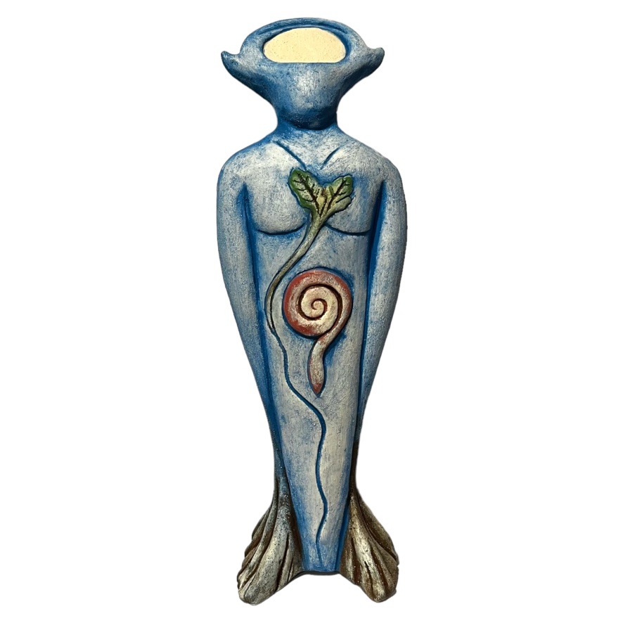 Blue - Horned God Extra Large Statue - Sons of Asgard