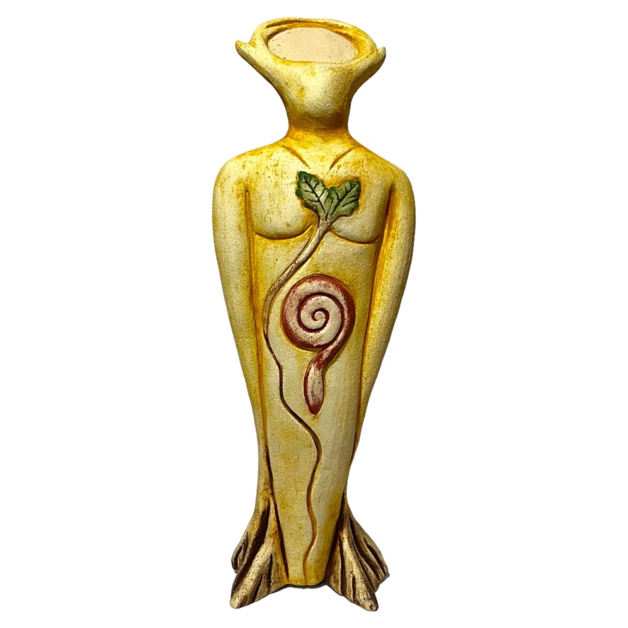 Yellow - Horned God Extra Large Statue - Sons of Asgard