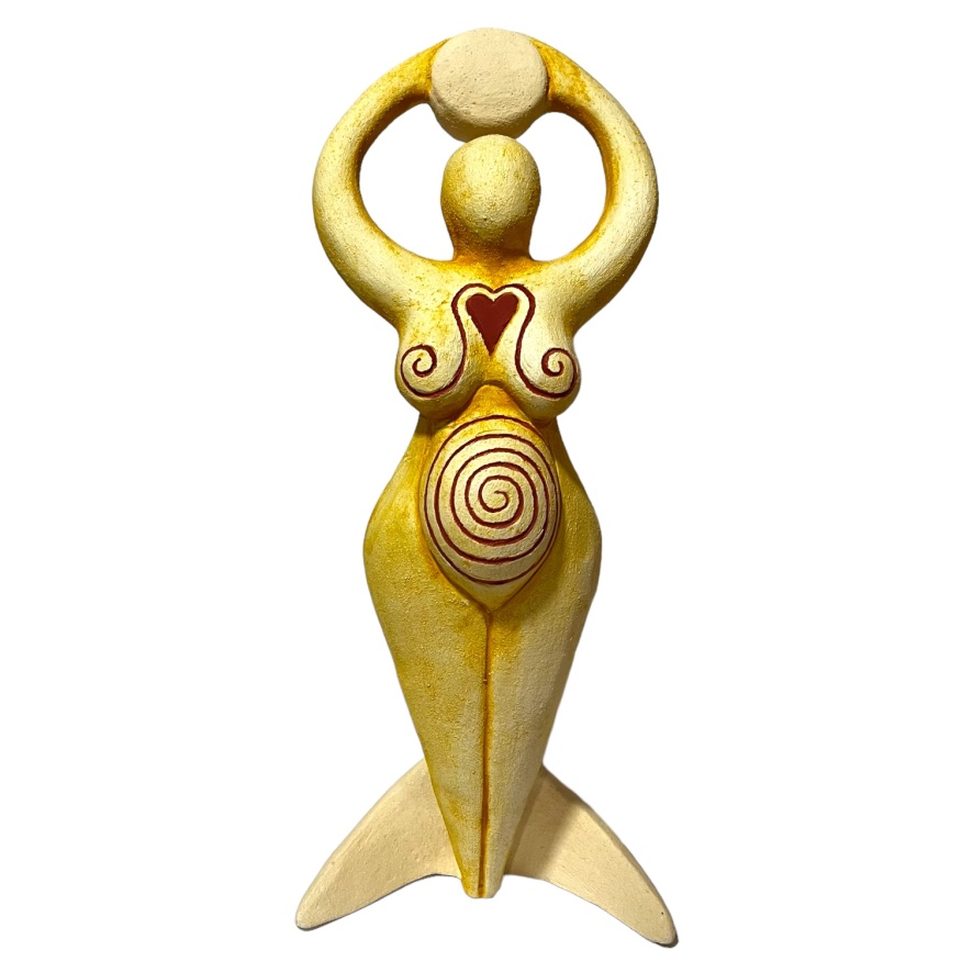 Yellow - Moon Goddess Extra Large Statue - Sons of Asgard