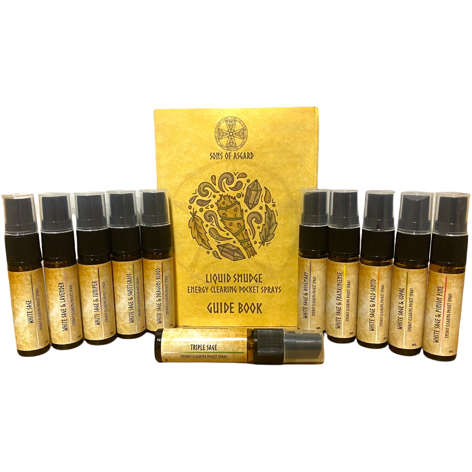 Liquid Smudge Energy Clearing Pocket Sprays - Sons of Asgard