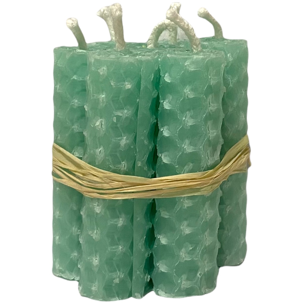 Green (Mint) - Beeswax Mini Spell Candles - Sons of Asgard