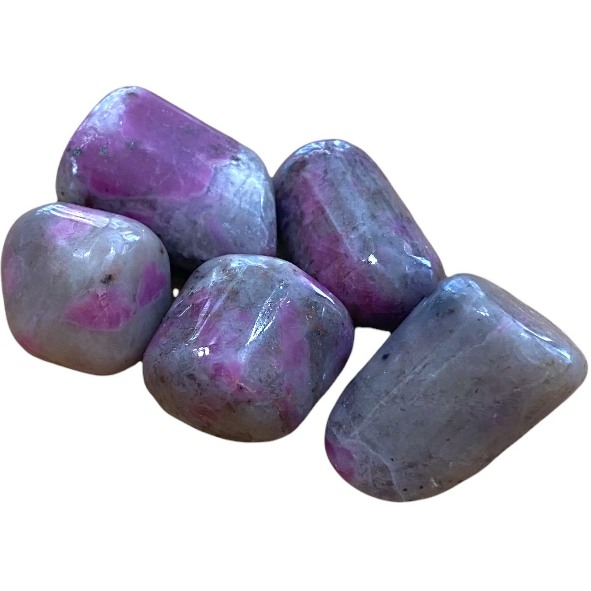 Ruby in Albite - Tumblestone - Sons of Asgard