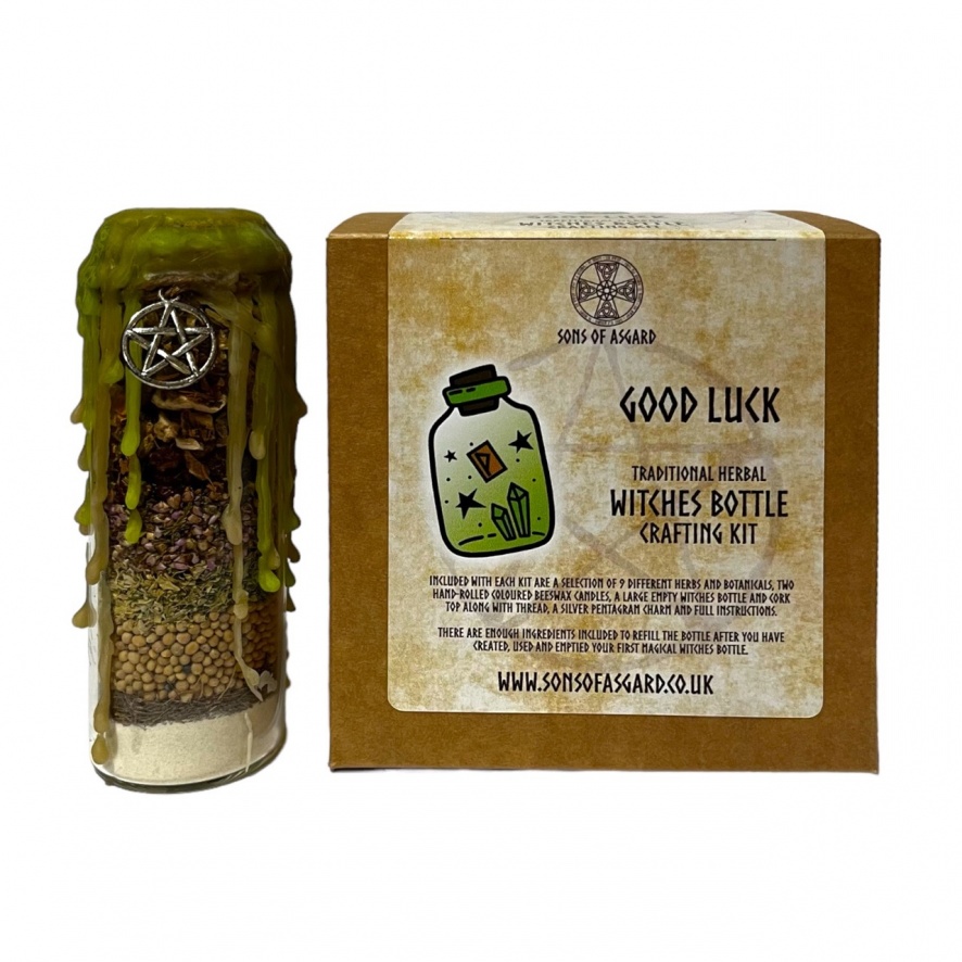 Good Luck - Witches Bottle Crafting Kit - Sons of Asgard