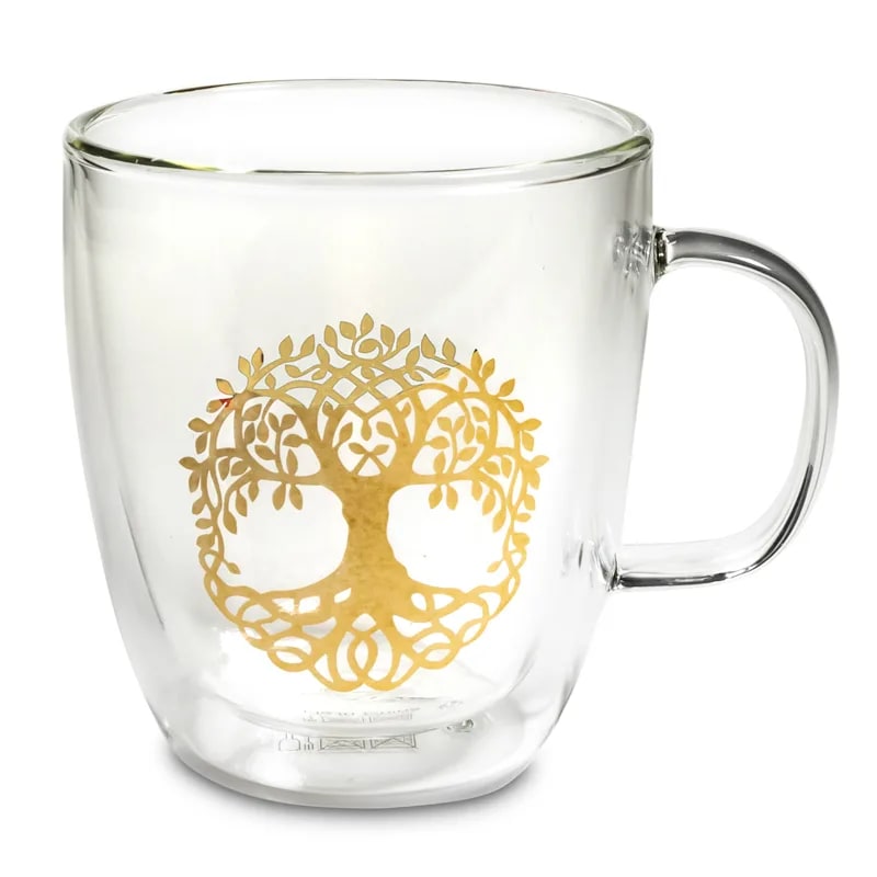 Tree of Life - Glass Mug - Sons of Asgard